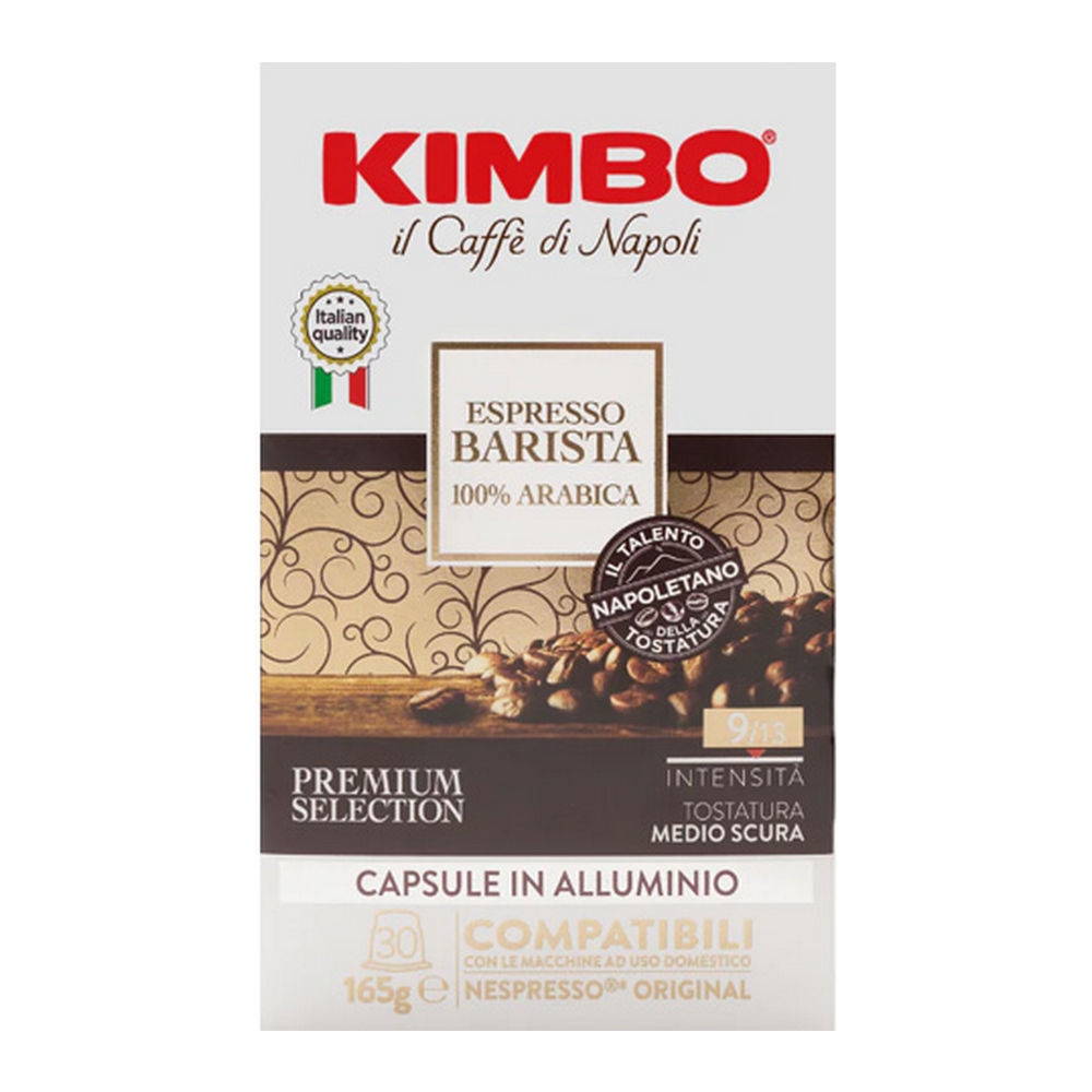 Kimbo - Espresso Barista 100% Arabica - 30 Capsules | Foodworld XL NL